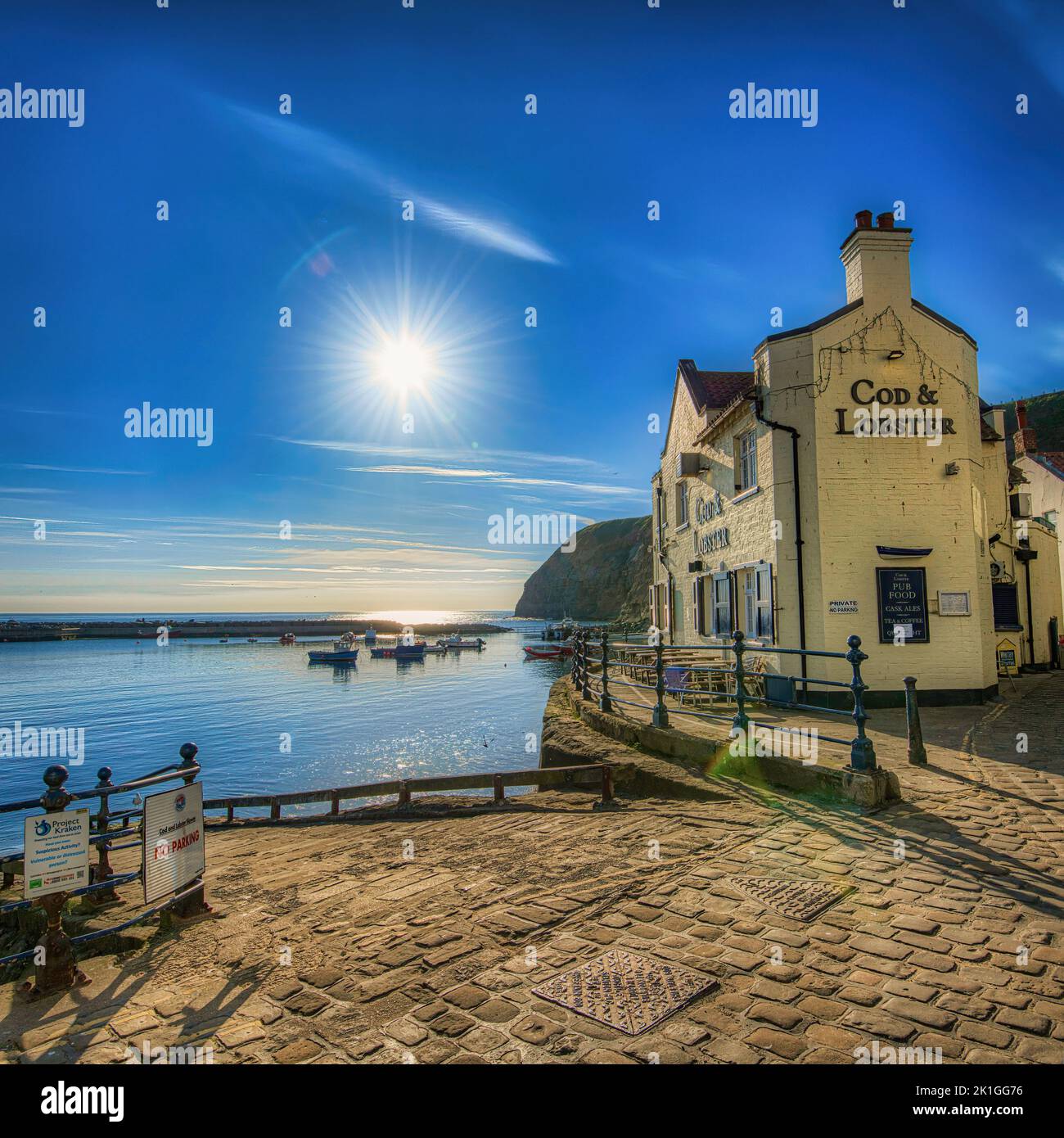 Cod lobster staithes hi-res stock photography and images - Alamy