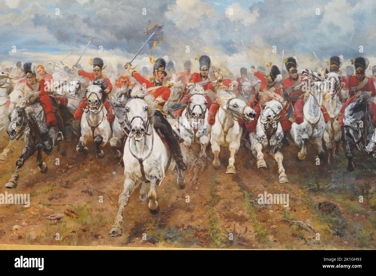 Lady elizabeth butler 1881 hi-res stock photography and images - Alamy