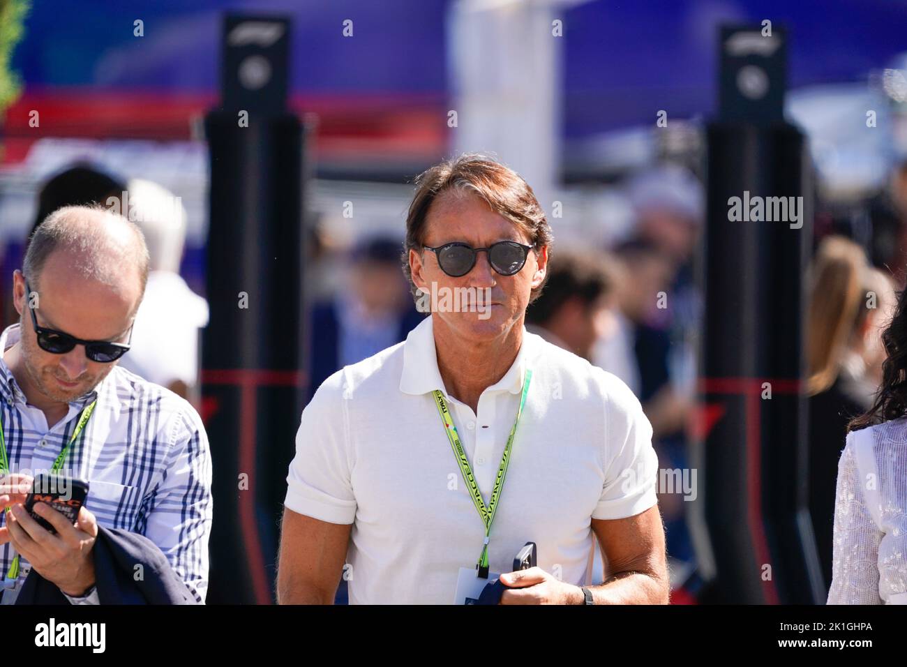 Roberto Mancini (ITA) Italian national football team selectioner Stock ...