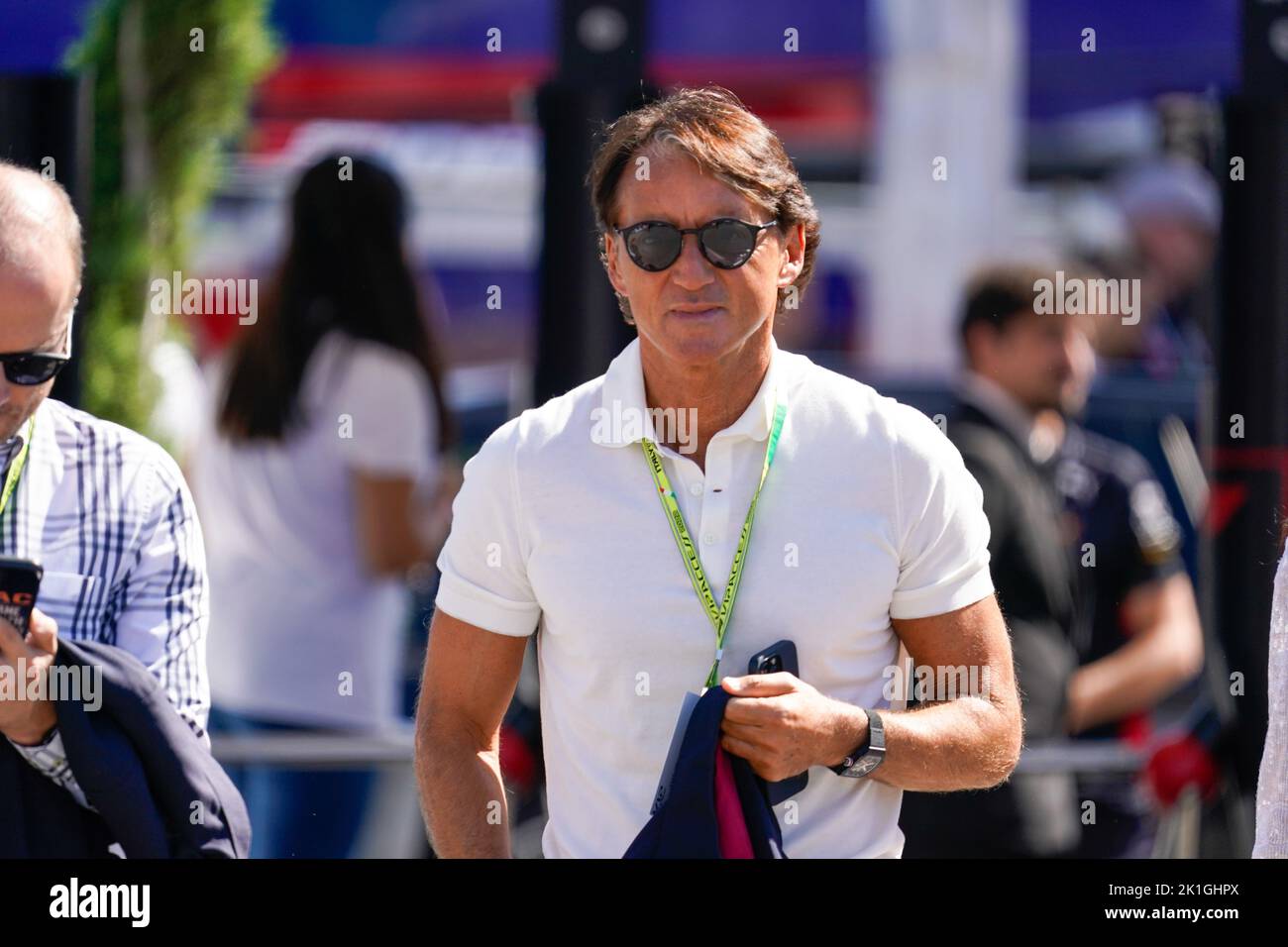 Roberto Mancini (ITA) Italian national football team selectioner Stock ...