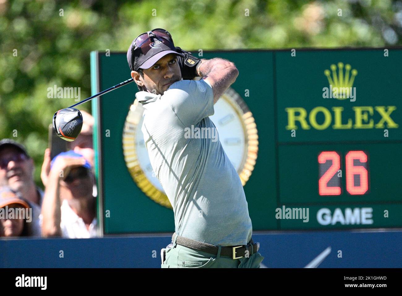 Aaron Rai (ENG) during the DS Automobiles Italian Golf Open 2022 at ...