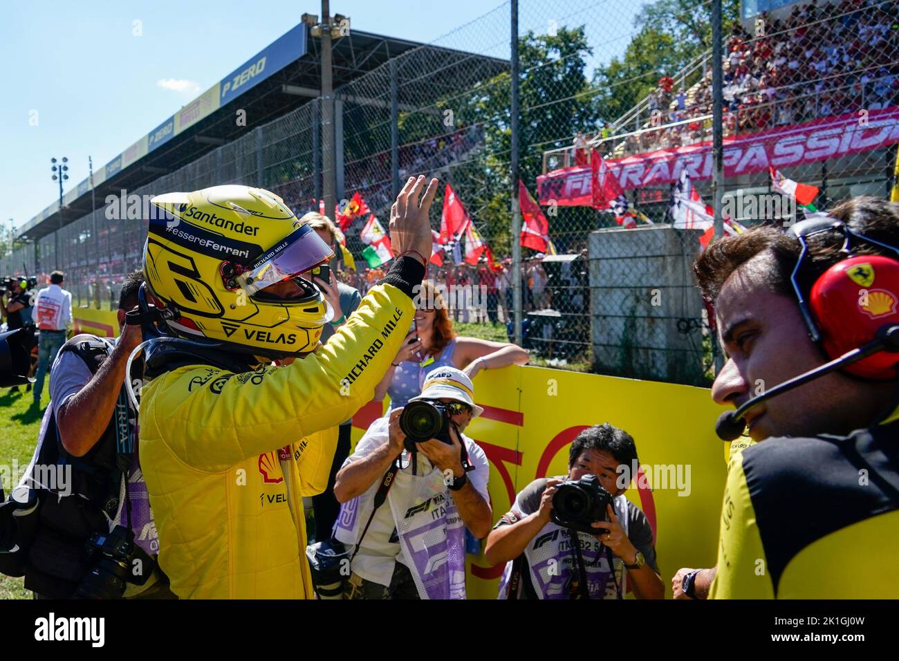 Charles Leclerc (MON) Ferrari F1-75 Stock Photo - Alamy