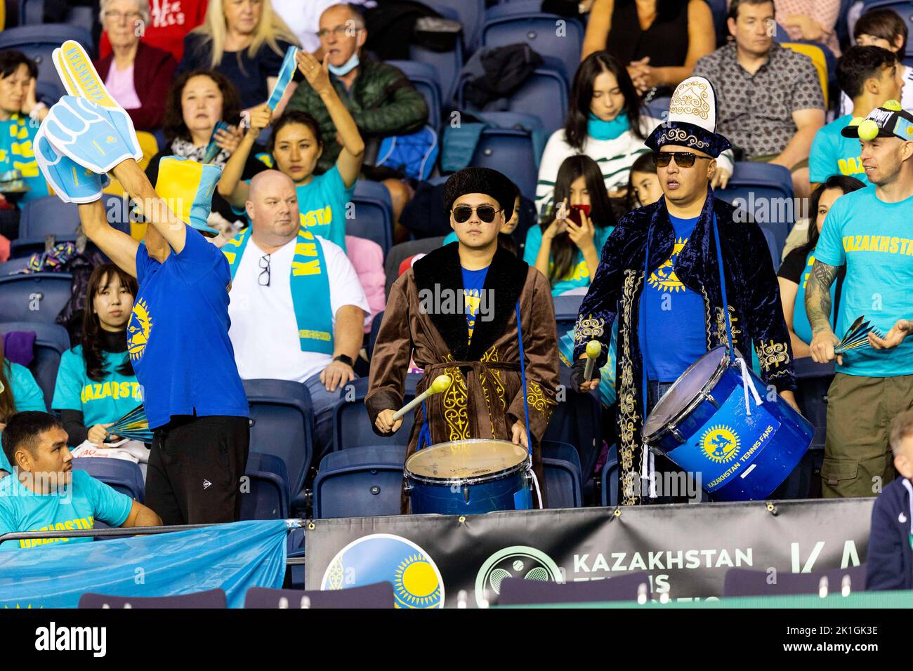 Emirates Arena, Glasgow, UK. 18th Sep, 2022. Davis Cup Tennis, Great ...