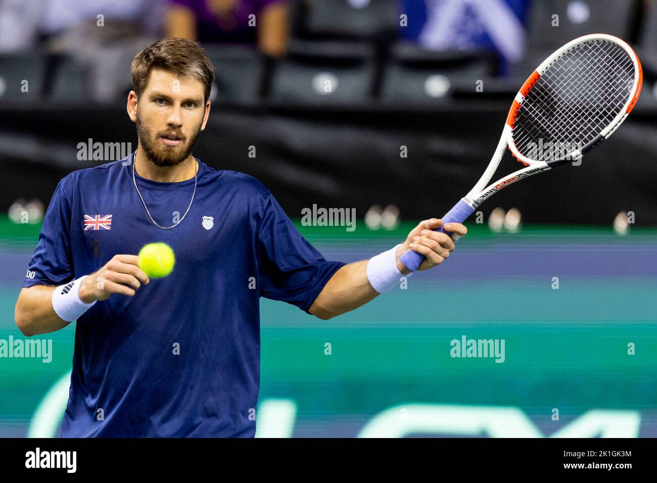 Emirates Arena, Glasgow, UK. 18th Sep, 2022. Davis Cup Tennis, Great ...