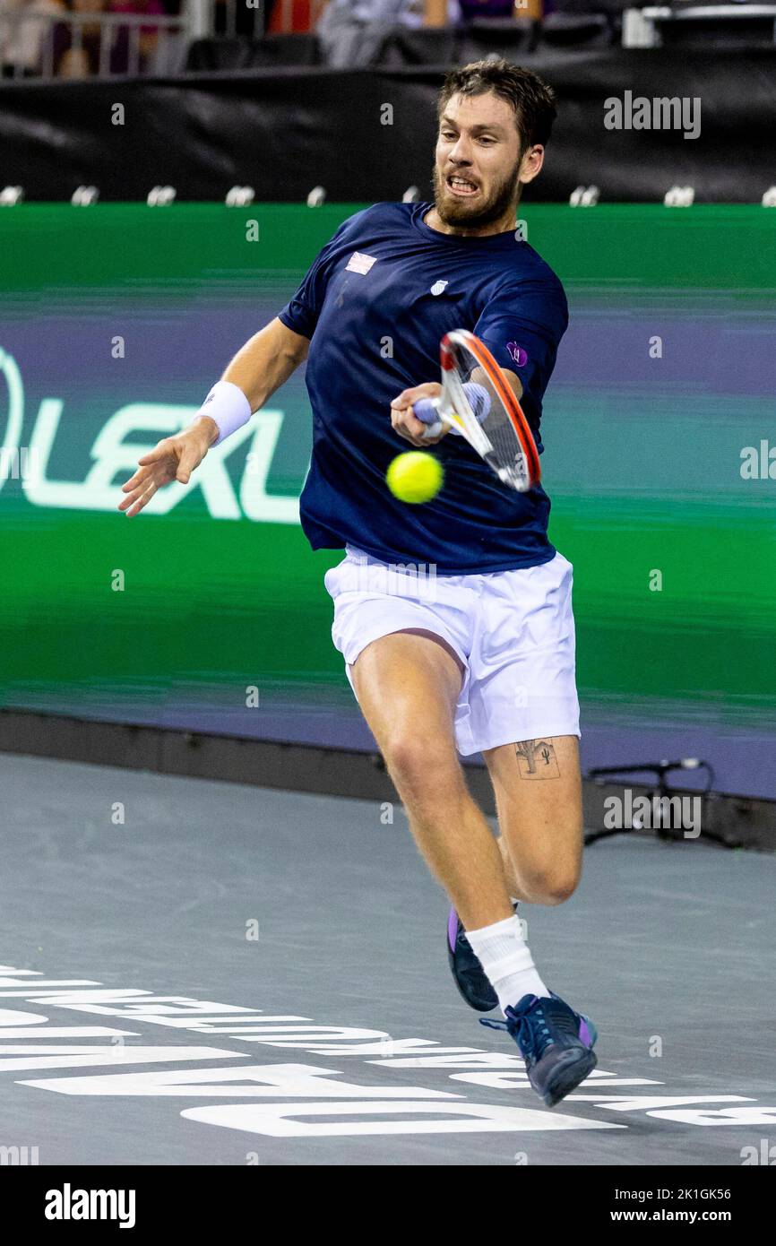 Emirates Arena, Glasgow, UK. 18th Sep, 2022. Davis Cup Tennis, Great ...