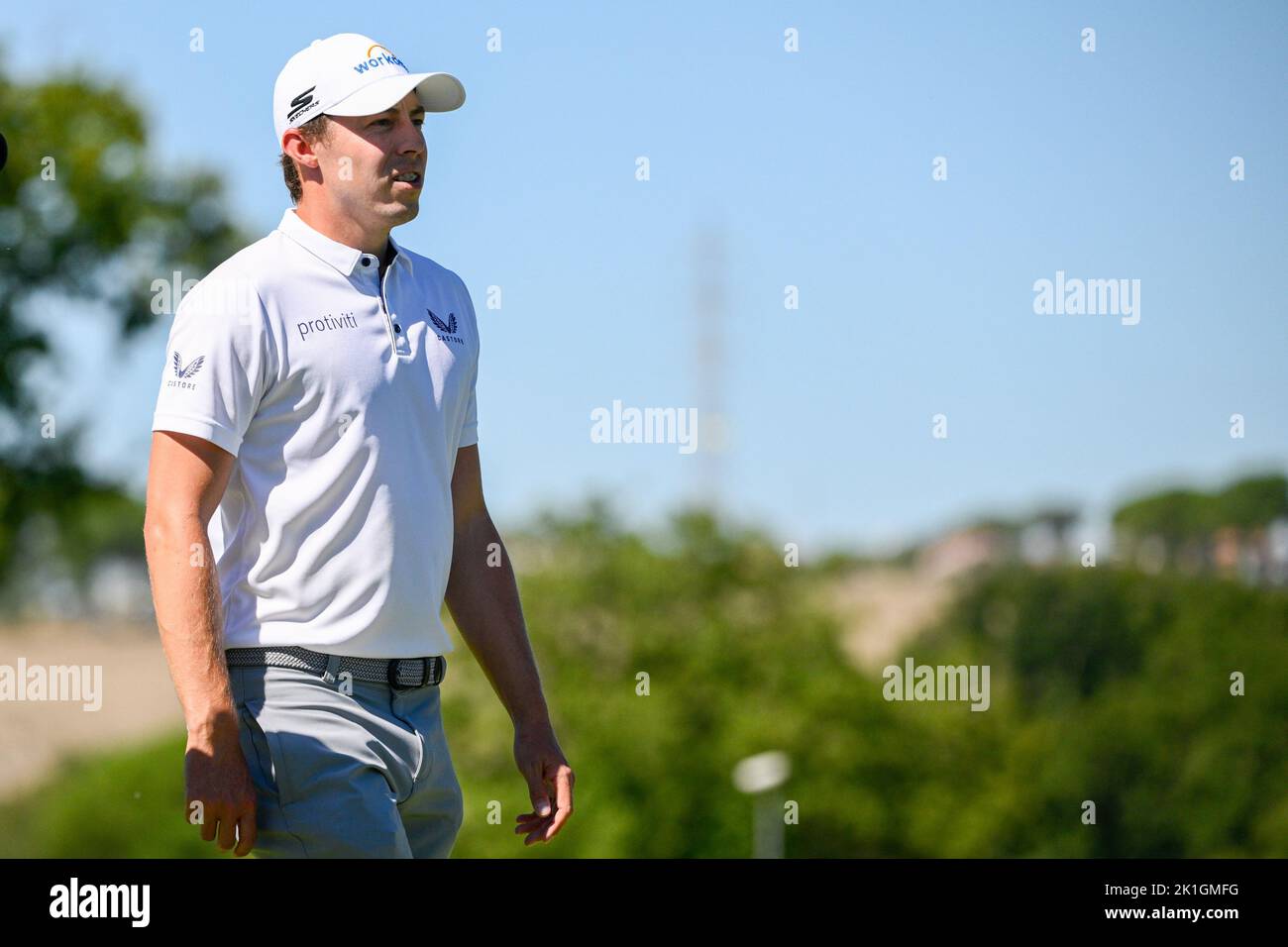 Matt Fitzpatrick (ENG) during the DS Automobiles Italian Golf Open 2022 ...