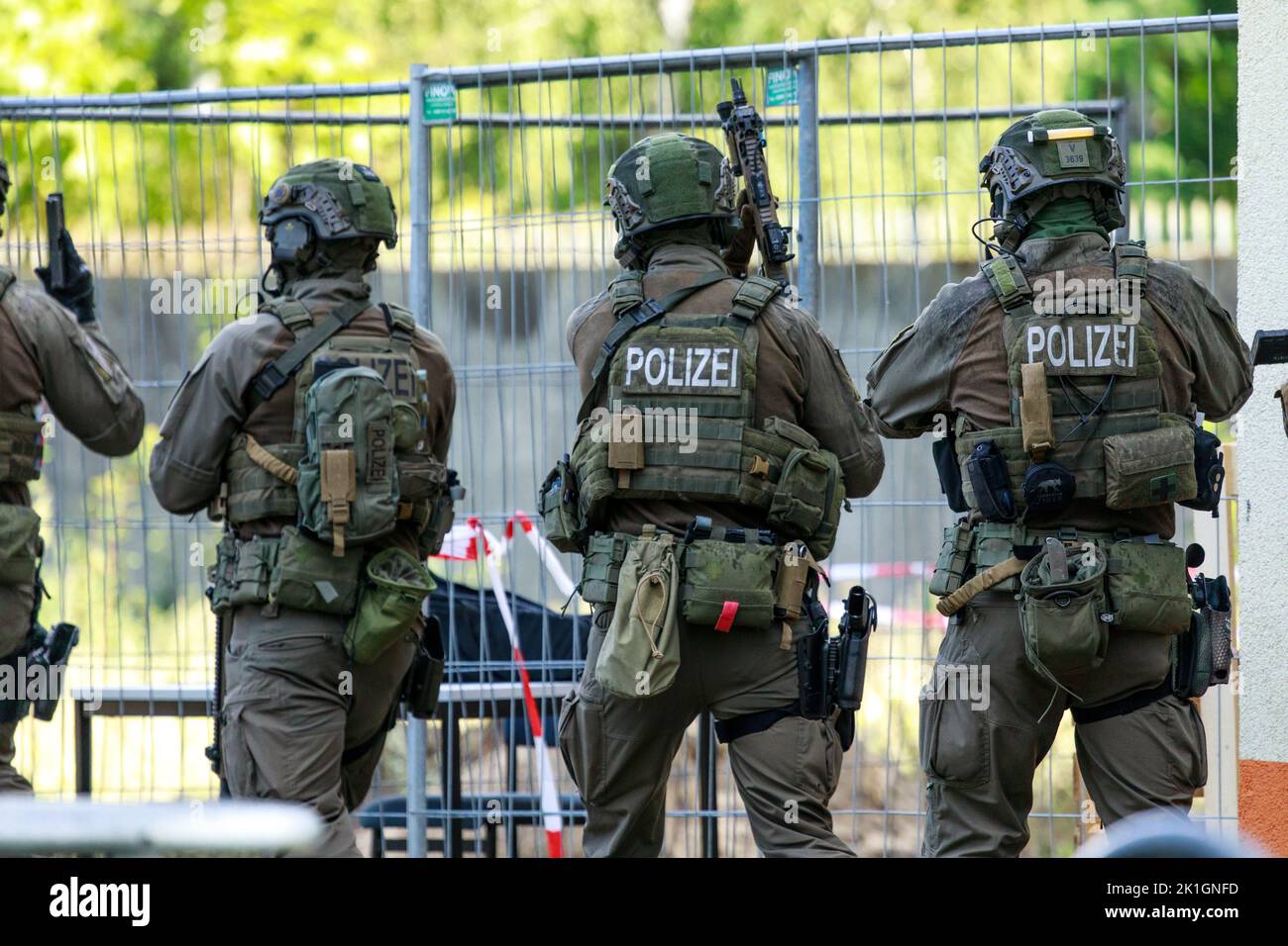 German special police force sek hi-res stock photography and images - Alamy
