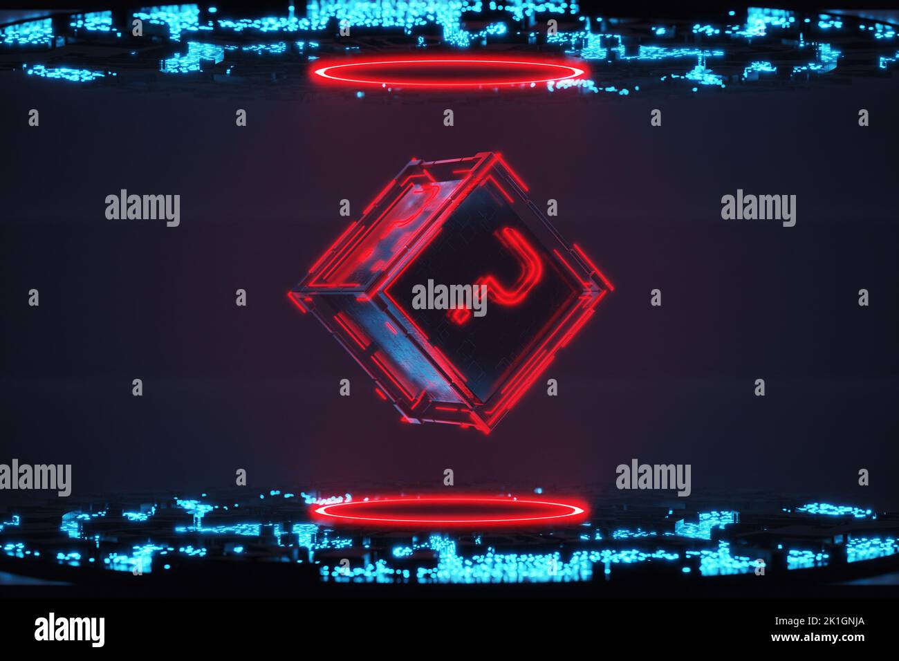 Critical question. Important question. Red question mark on an abstract ...