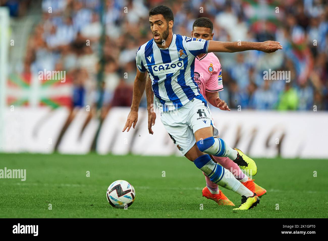 Mikel Merino of Real Sociedad during the La Liga match between Real ...