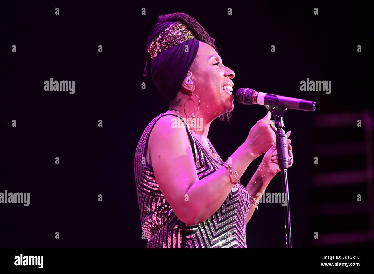 Janet Kay performs live on stage during the Giants Of Soul Tour at ...