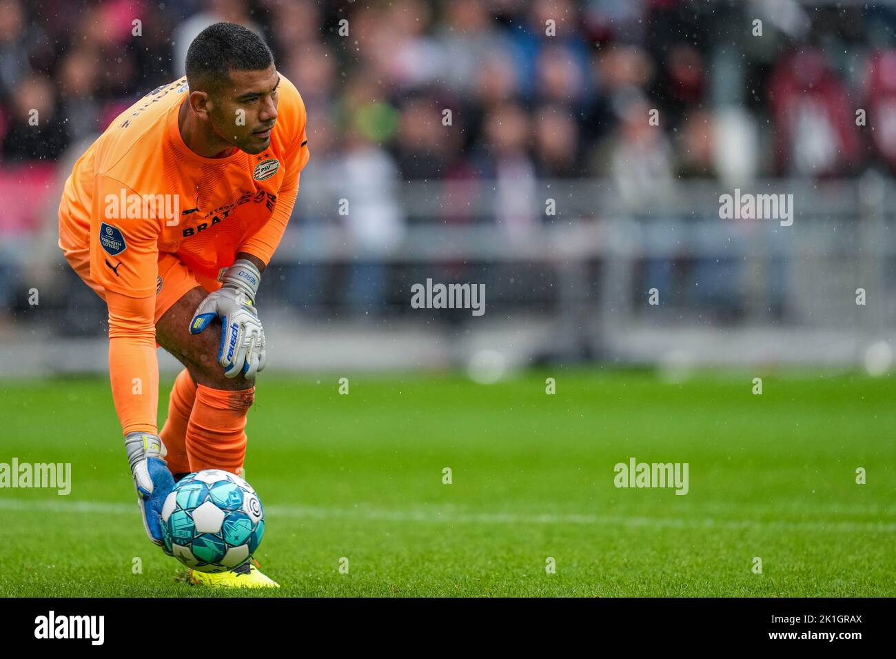 Eindhoven - PSV Eindhoven keeper Walter Benitez during the match ...