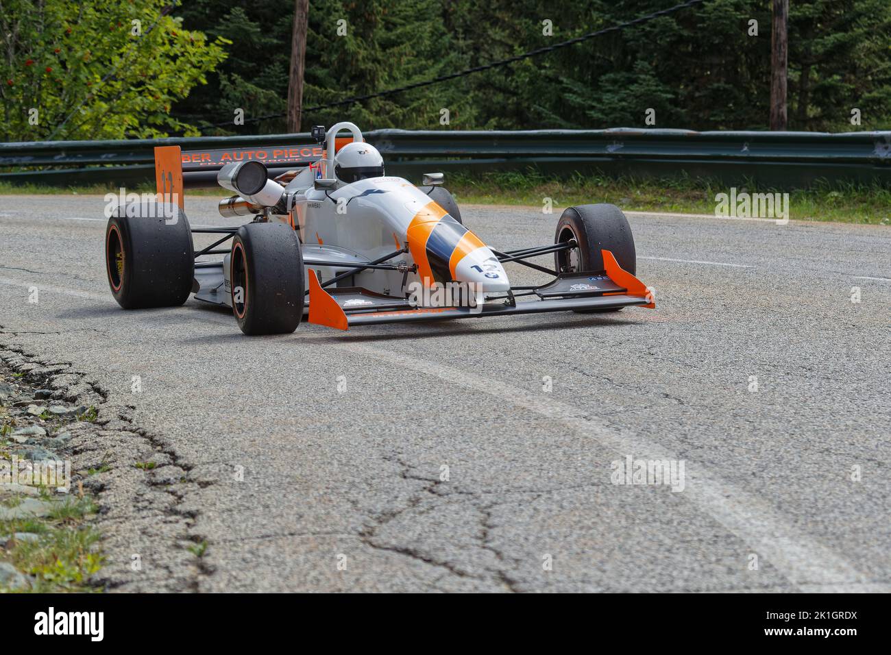CHAMROUSSE, FRANCE, August 20, 2022 : French driver Pierre Mayeur at ...