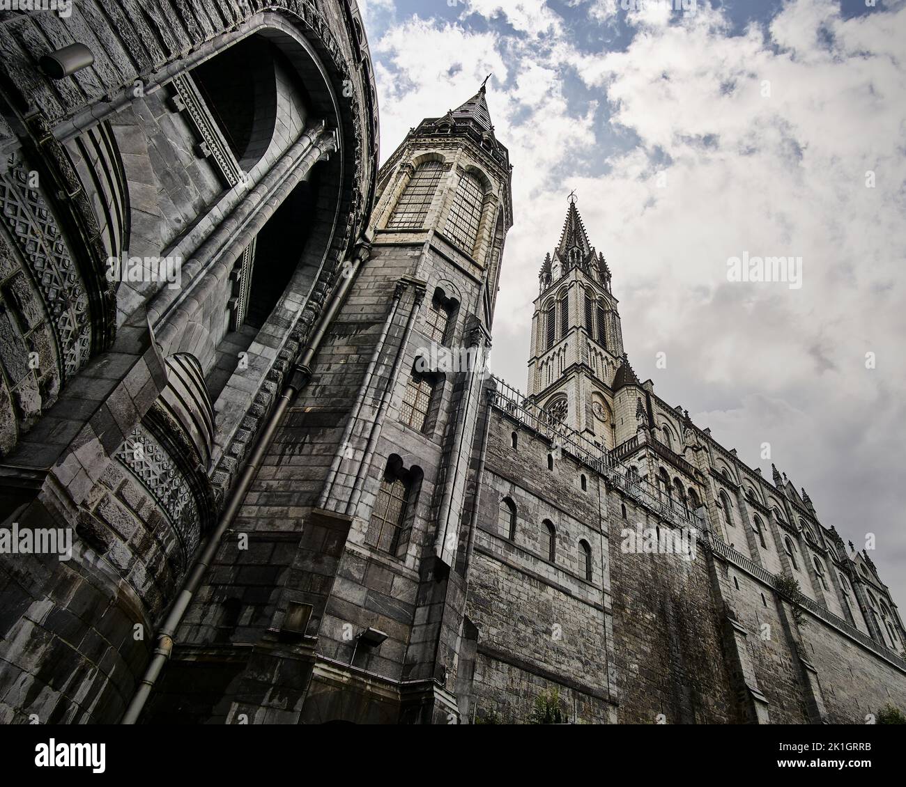 Sanctuary lady lourdes domain lourdes hi-res stock photography and ...