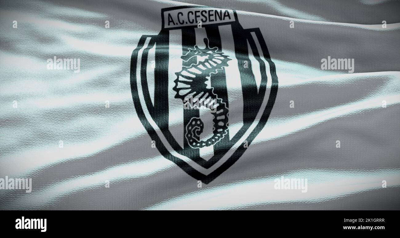 Barcelona, Spain - 17 September 2022: AC Cesena FC football club ...