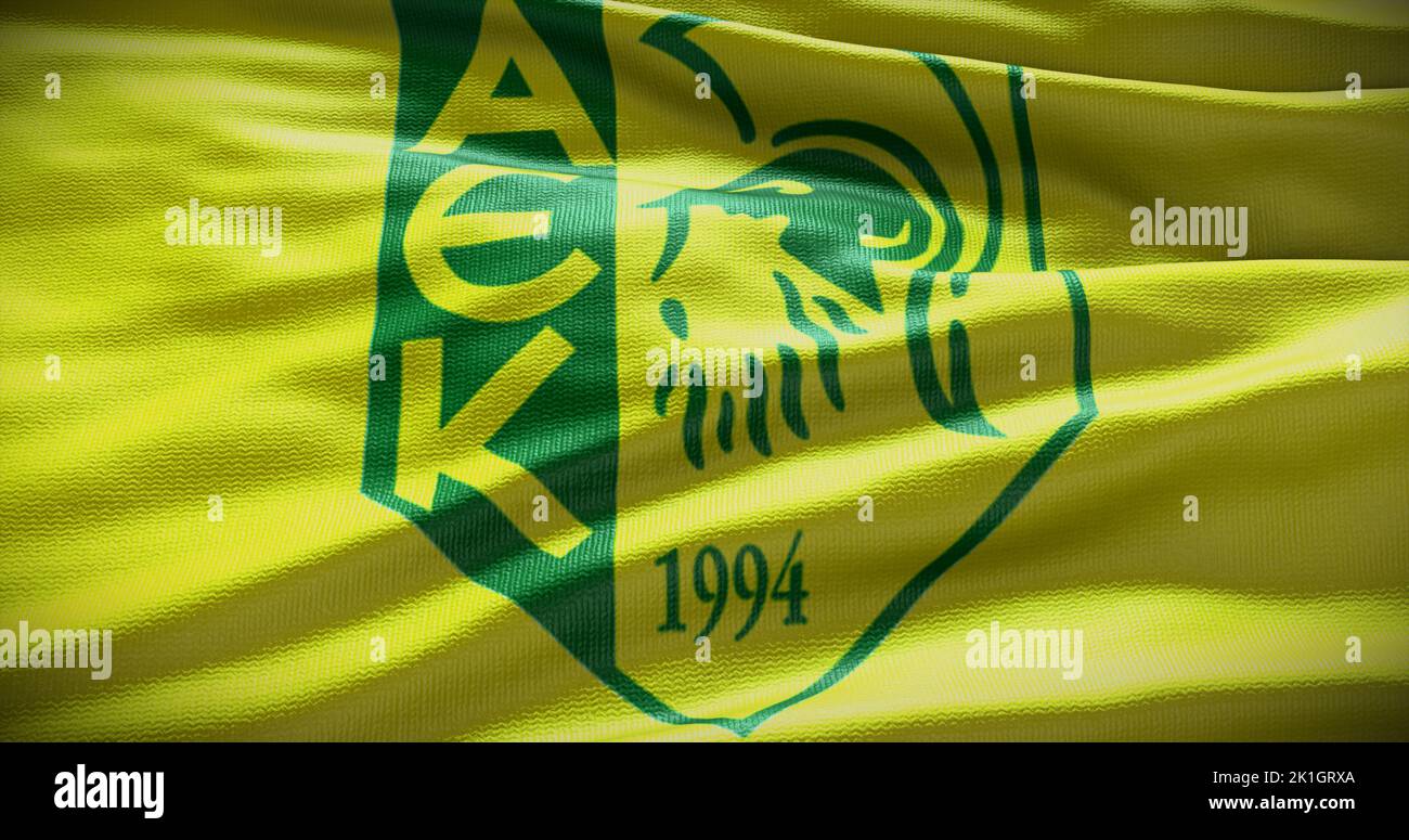 Aek larnaca flag hi-res stock photography and images - Alamy