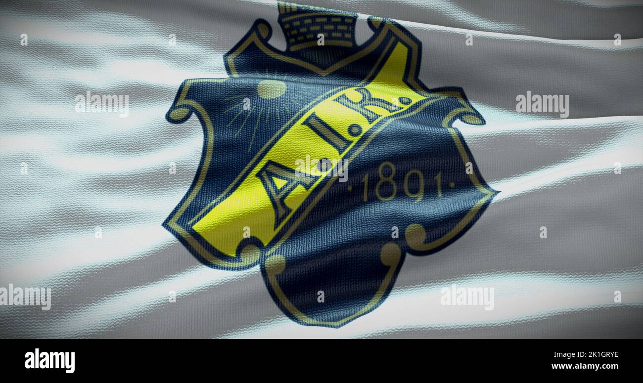 Barcelona, Spain - 17 September 2022: AIK Stockholm FC football club ...