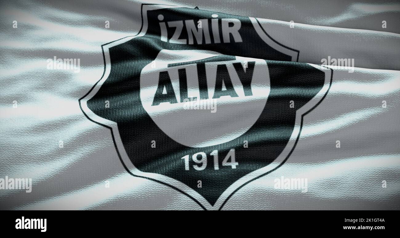 Barcelona, Spain - 17 September 2022: Altay Izmir FC football club ...