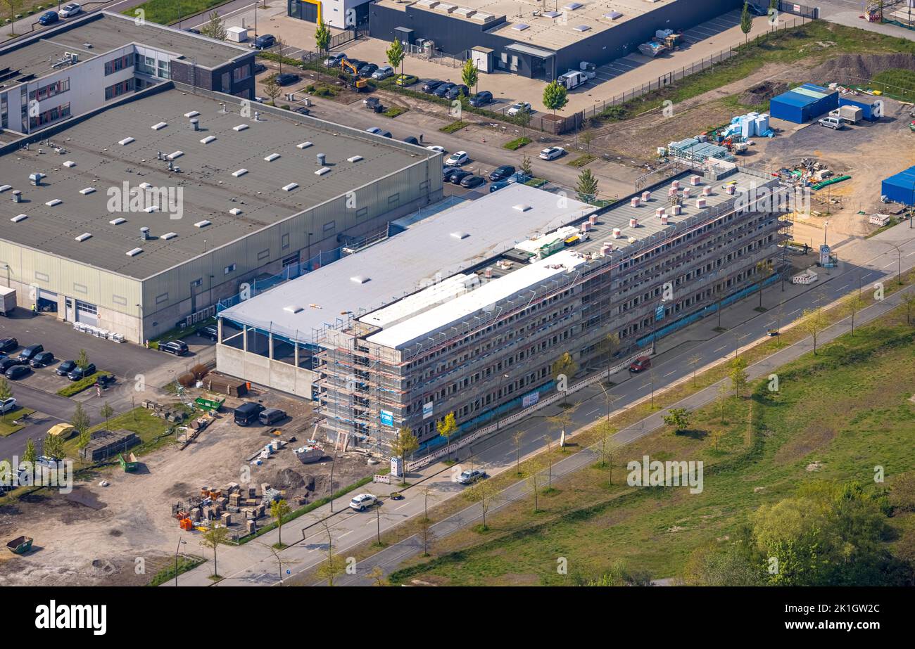 Aerial view of PHOENIX West , former steel plant Phoenix, ZfP - Center ...