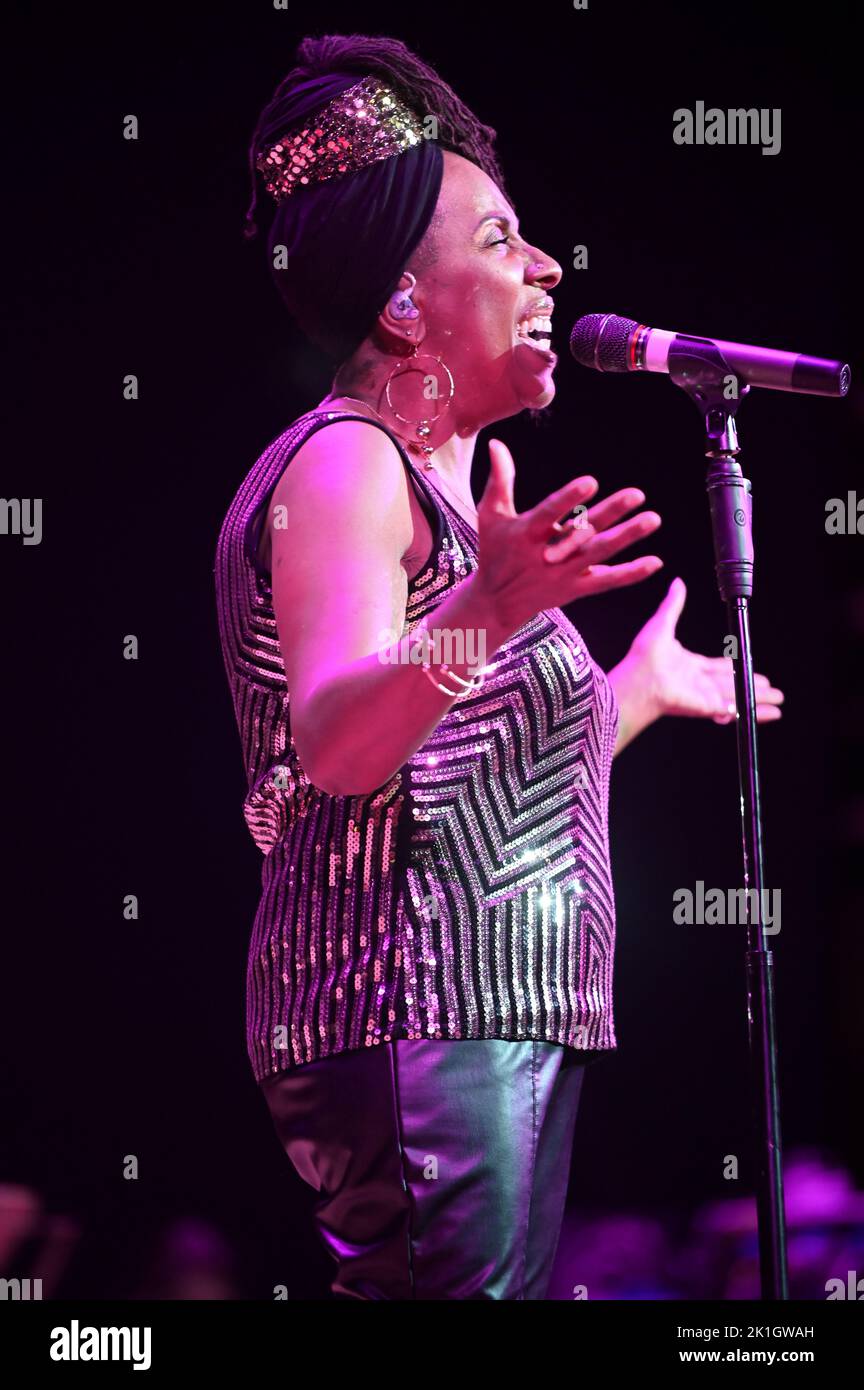 Janet Kay performs live on stage during the Giants Of Soul Tour at ...