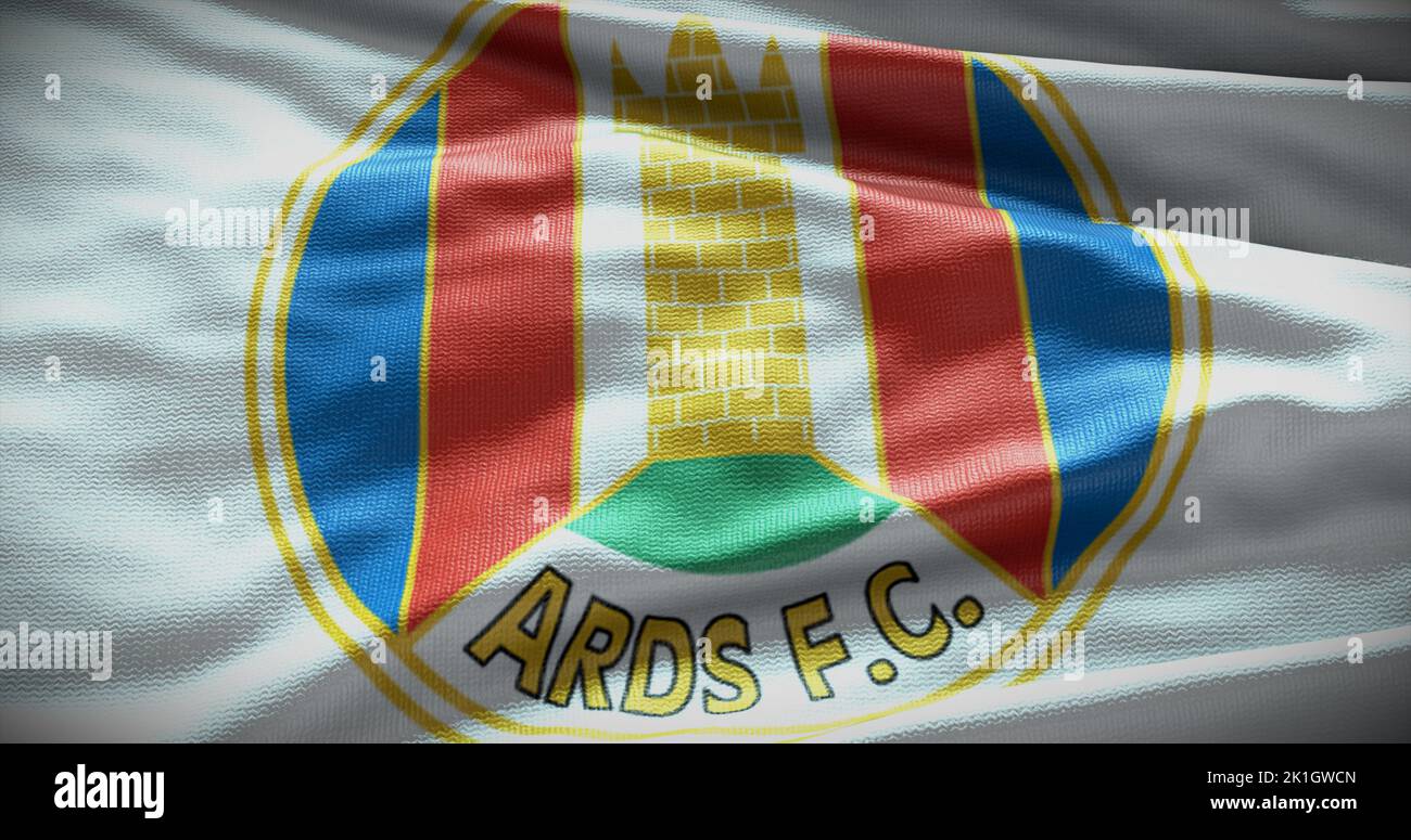 Barcelona, Spain - 17 September 2022: Ards FC football club, soccer ...