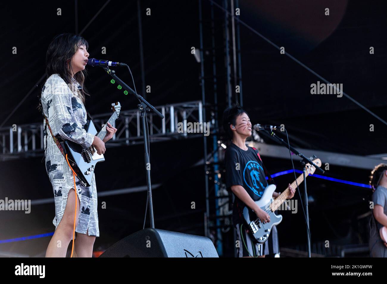 The Linda Lindas perform at Riot Fest in Douglas Park on Sunday ...