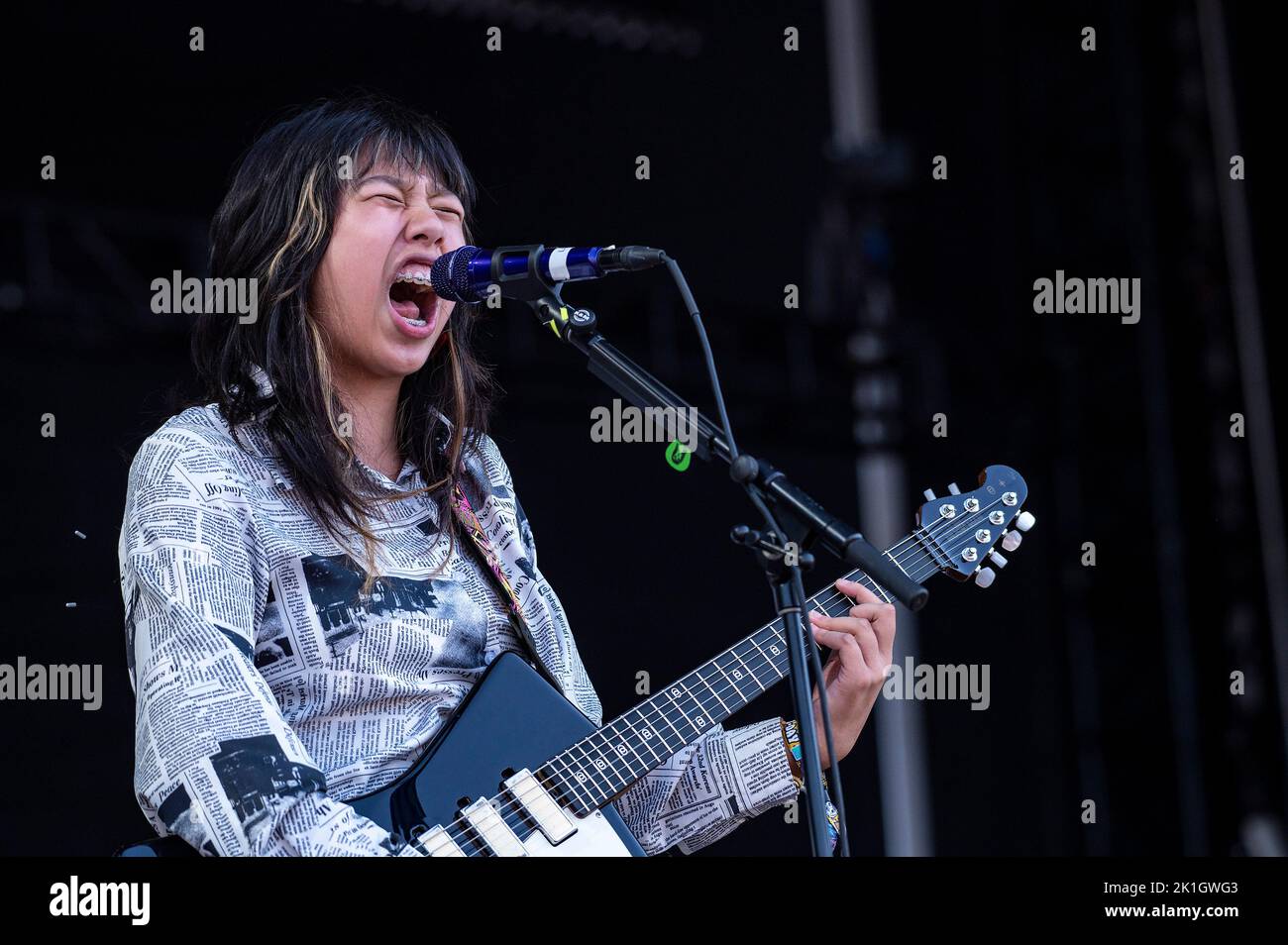 Chicago, USA. 18th Sep, 2022. The Linda Lindas perform at Riot Fest in ...