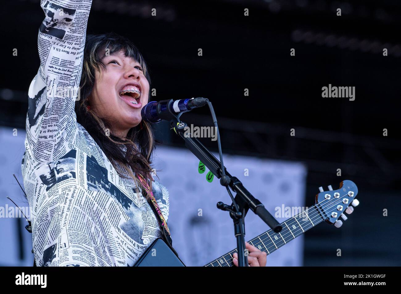 Chicago, USA. 18th Sep, 2022. The Linda Lindas perform at Riot Fest in ...