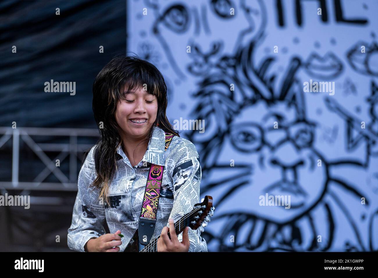 The Linda Lindas perform at Riot Fest in Douglas Park on Sunday ...