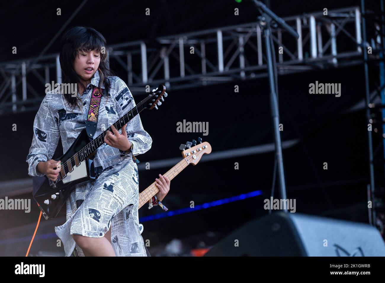 The Linda Lindas perform at Riot Fest in Douglas Park on Sunday ...