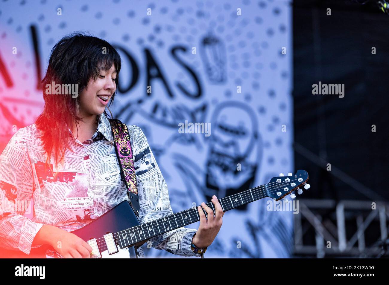 The Linda Lindas perform at Riot Fest in Douglas Park on Sunday ...
