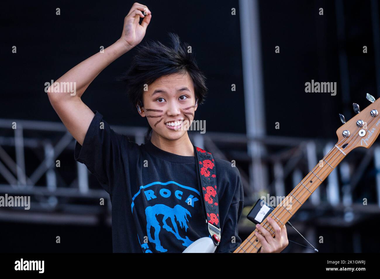 The Linda Lindas perform at Riot Fest in Douglas Park on Sunday ...