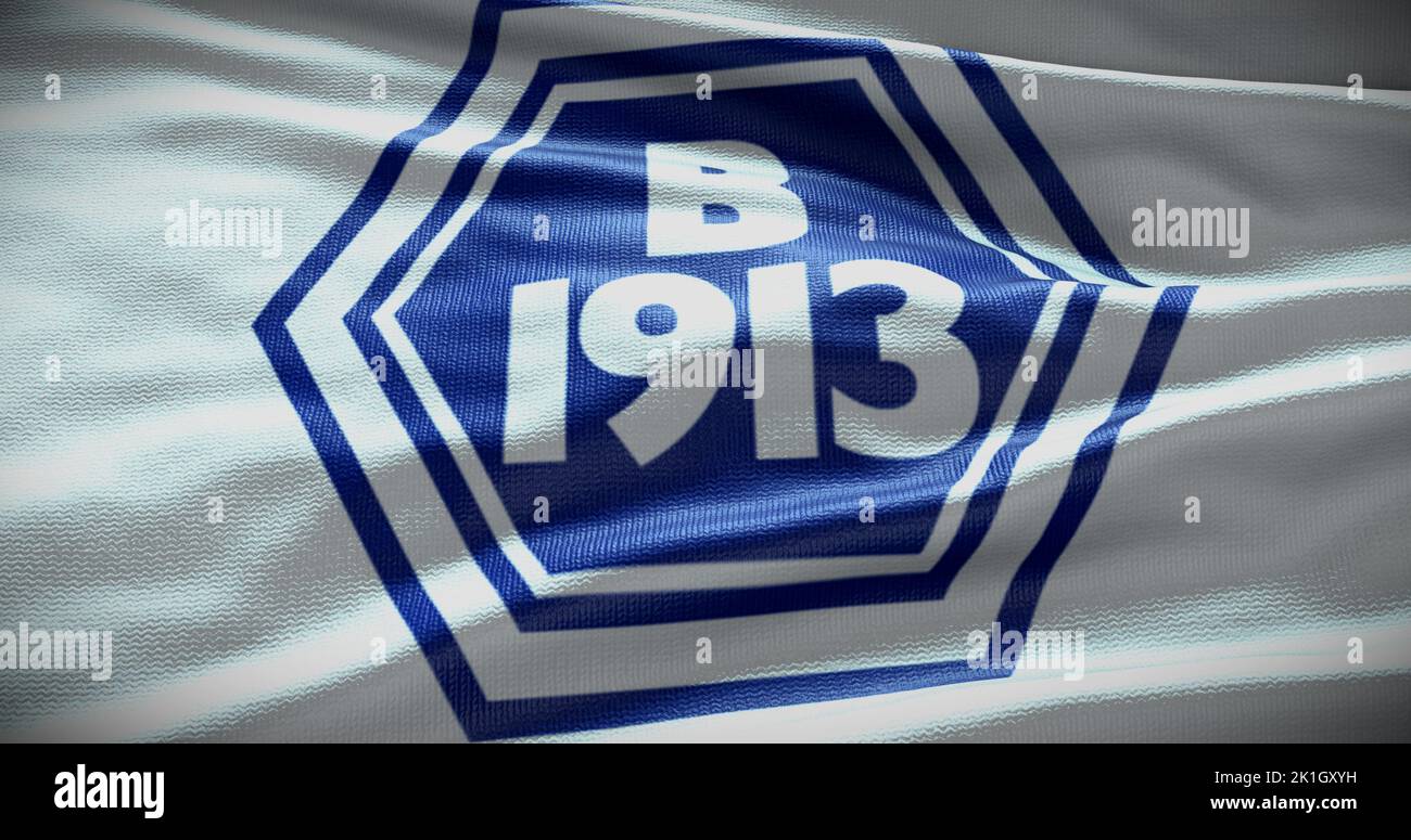 Barcelona, Spain - 17 September 2022: B1913 Odense FC football club ...