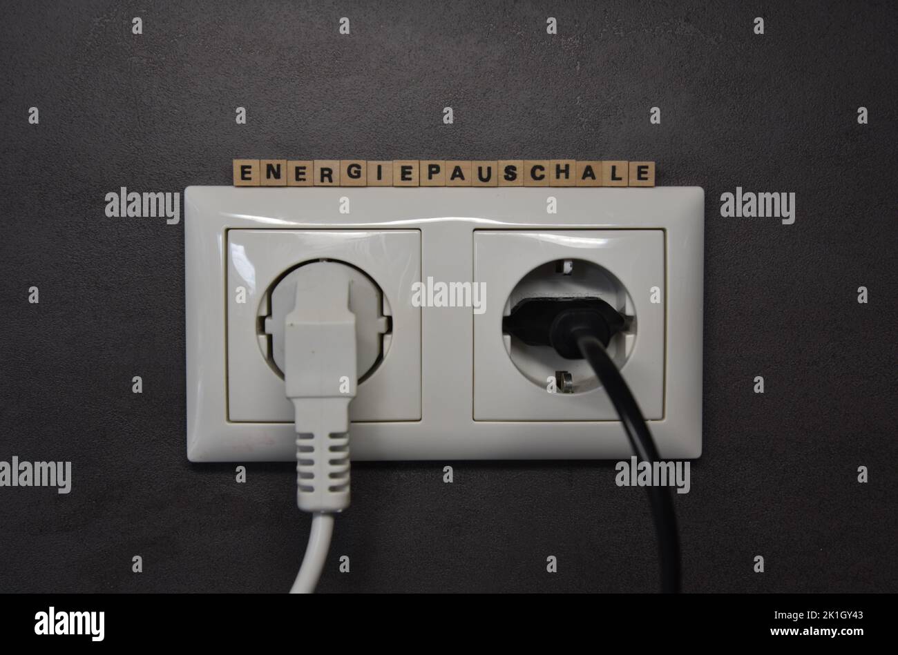 the german word a payment of the state with wodden bricks and a euro ...