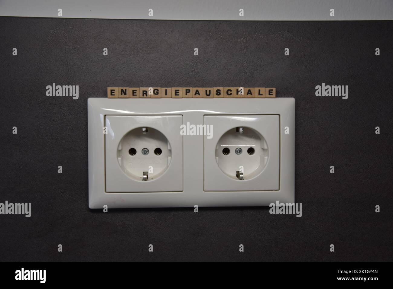 the german word a payment of the state with wodden bricks and a euro ...