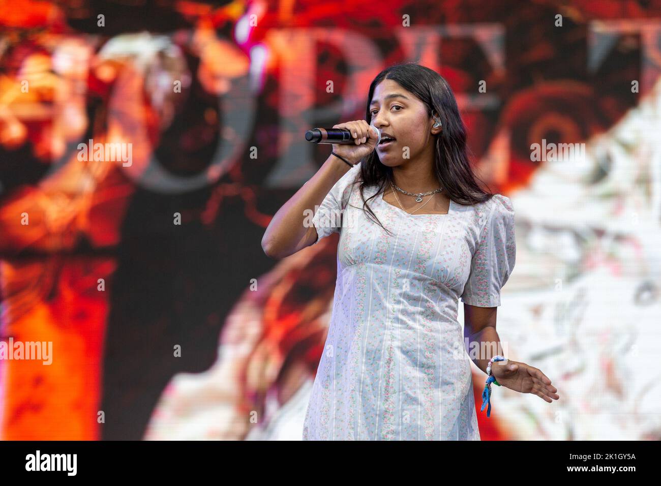 Hope Tala (Hope Natasha McDonald) during the Life Is Beautiful Music ...