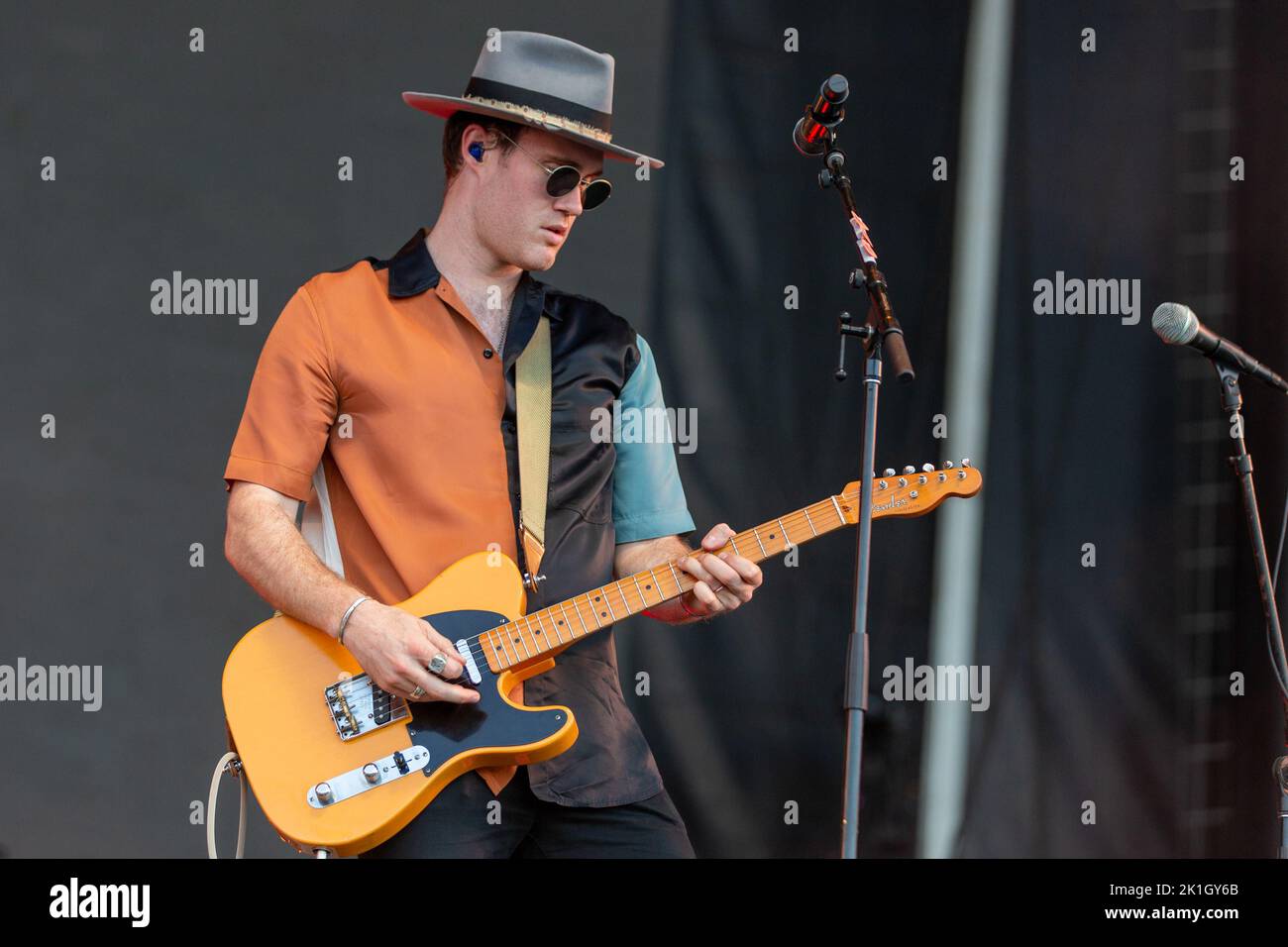 Tom Howie of Bob Moses during the Life Is Beautiful Music Festival on ...