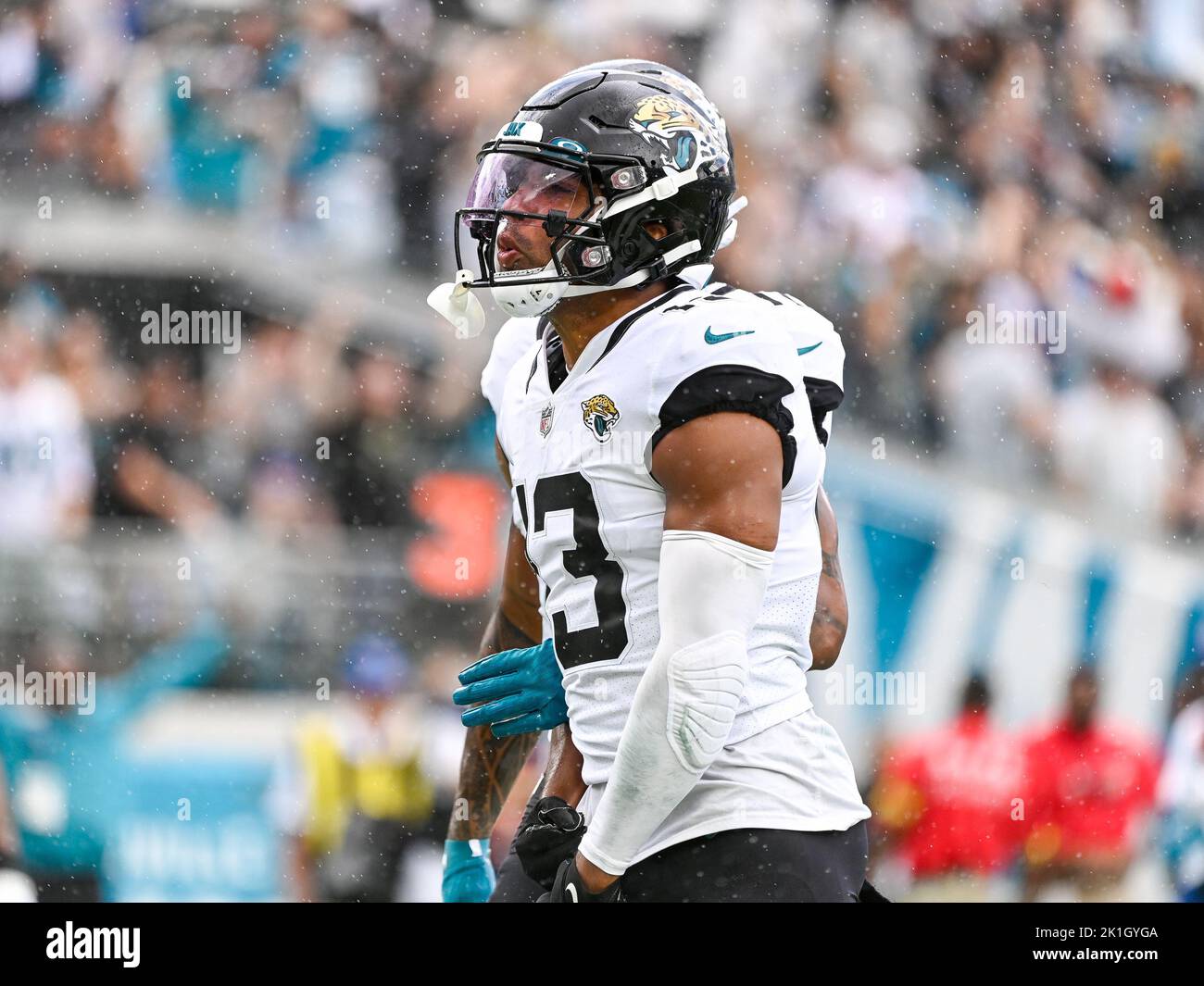 September 18, 2022 - Jacksonville, FL, U.S: Jacksonville Jaguars wide receiver Christian Kirk ...