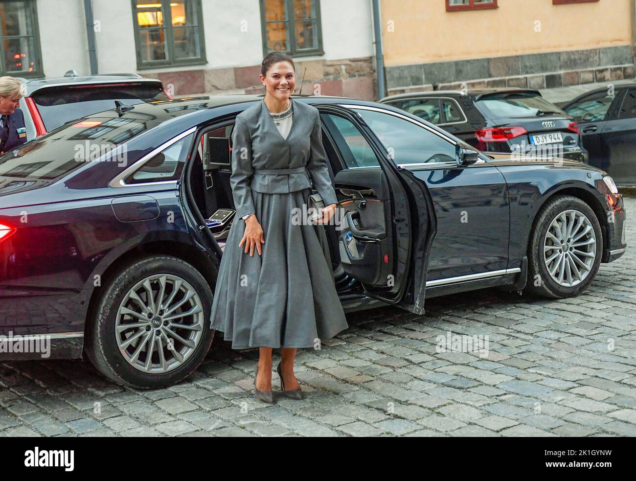 STOCKHOLM 20220918 Crown Princess Victoria attended the memorial ...
