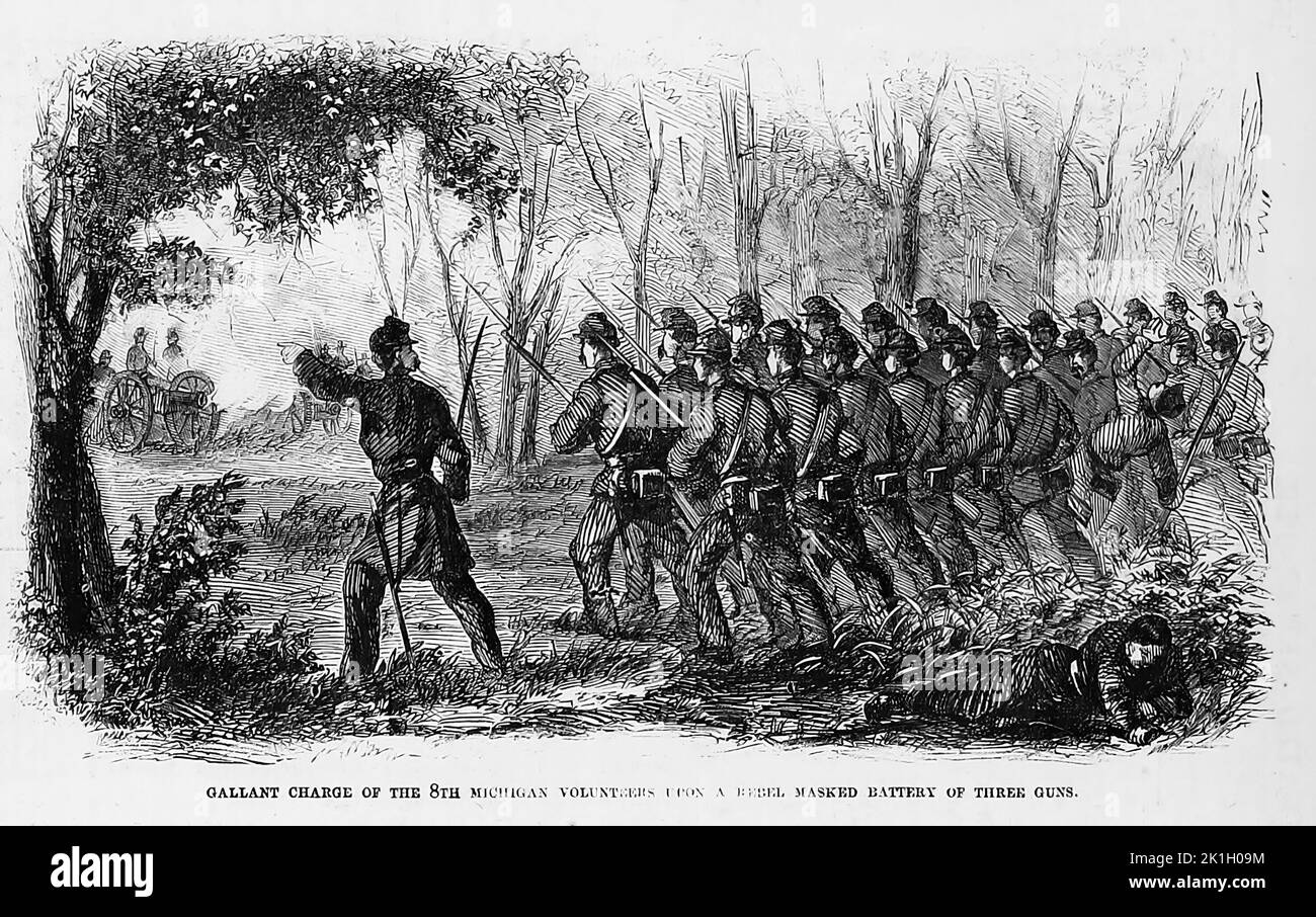 1st michigan volunteer infantry regiment hi-res stock photography and ...