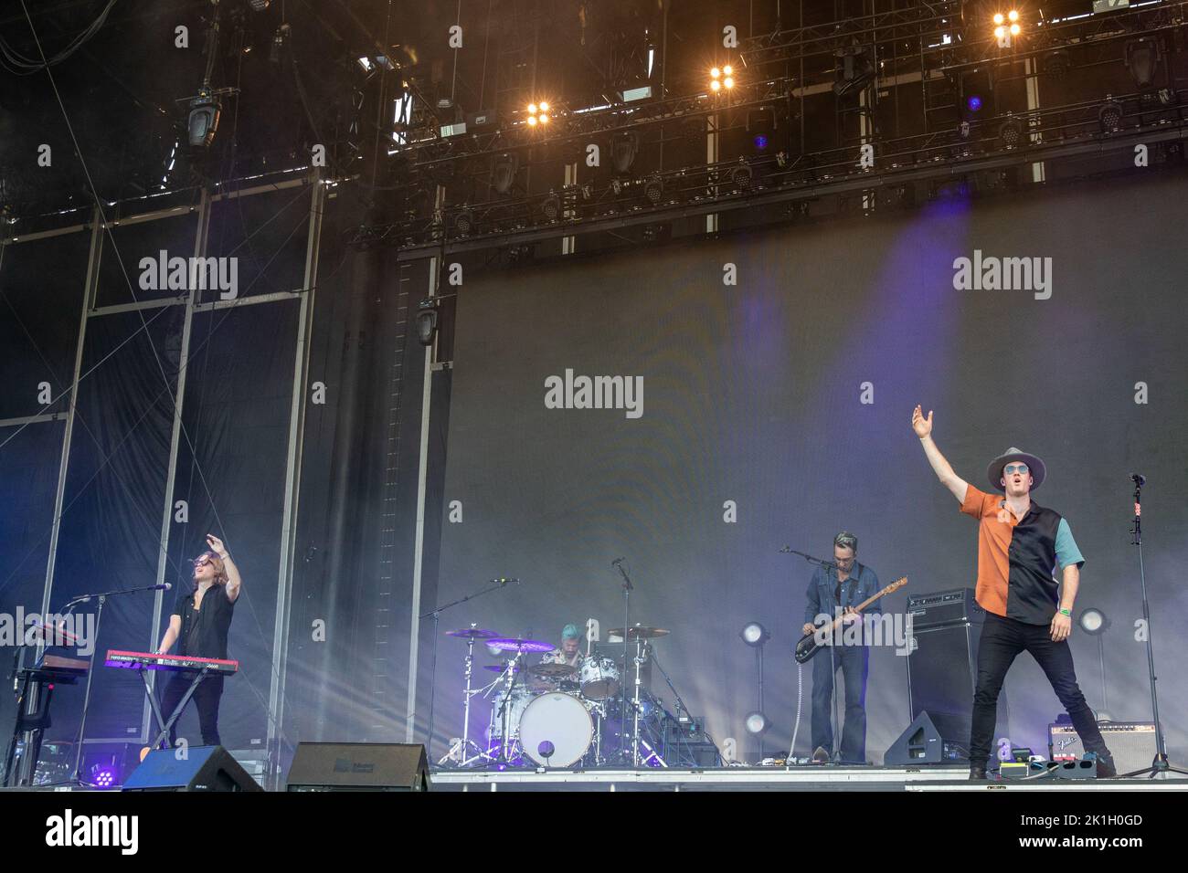 Jim Vallance and Tom Howie of Bob Moses during the Life Is Beautiful ...