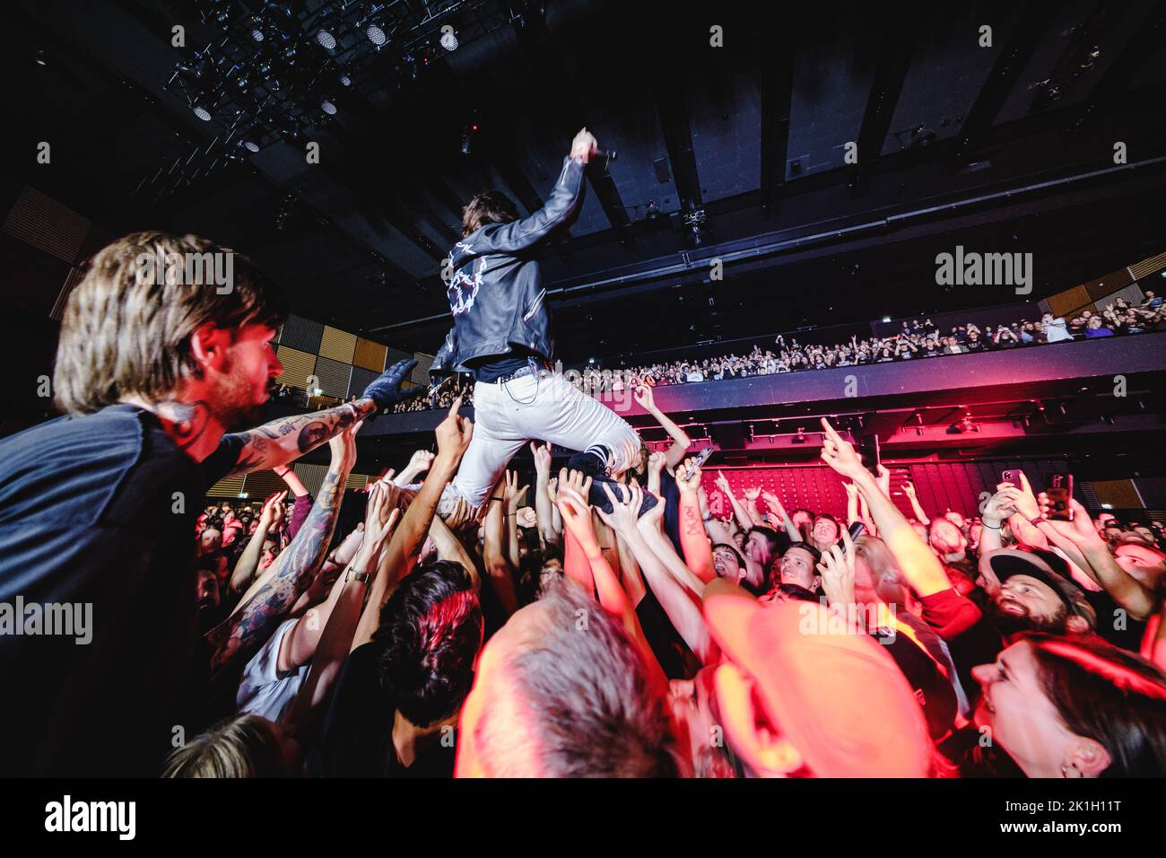 Zurich, Switzerland. 16th, September 2022. The British metalcore band ...