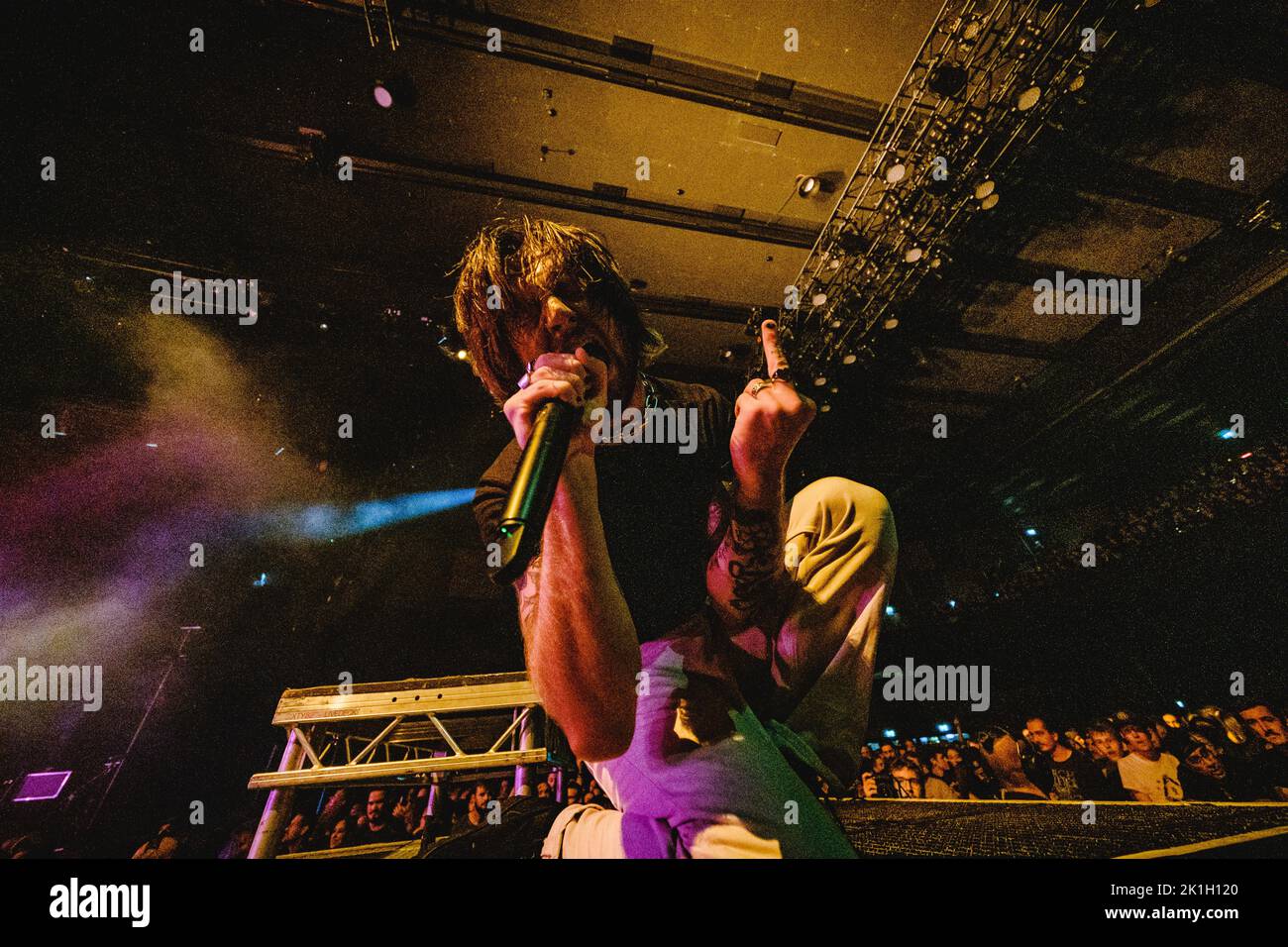 Zurich, Switzerland. 16th, September 2022. The British metalcore band ...