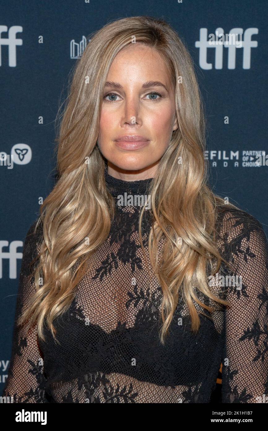 Toronto, Canada. 16th Sep, 2022. Ashley Bryant attends the "Nightalk ...