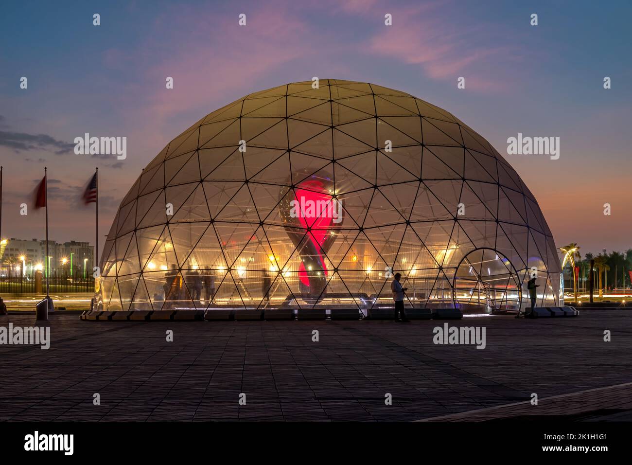 Fifa World Cup Qatar 2022 Official Countdown Clock Unveiled With One