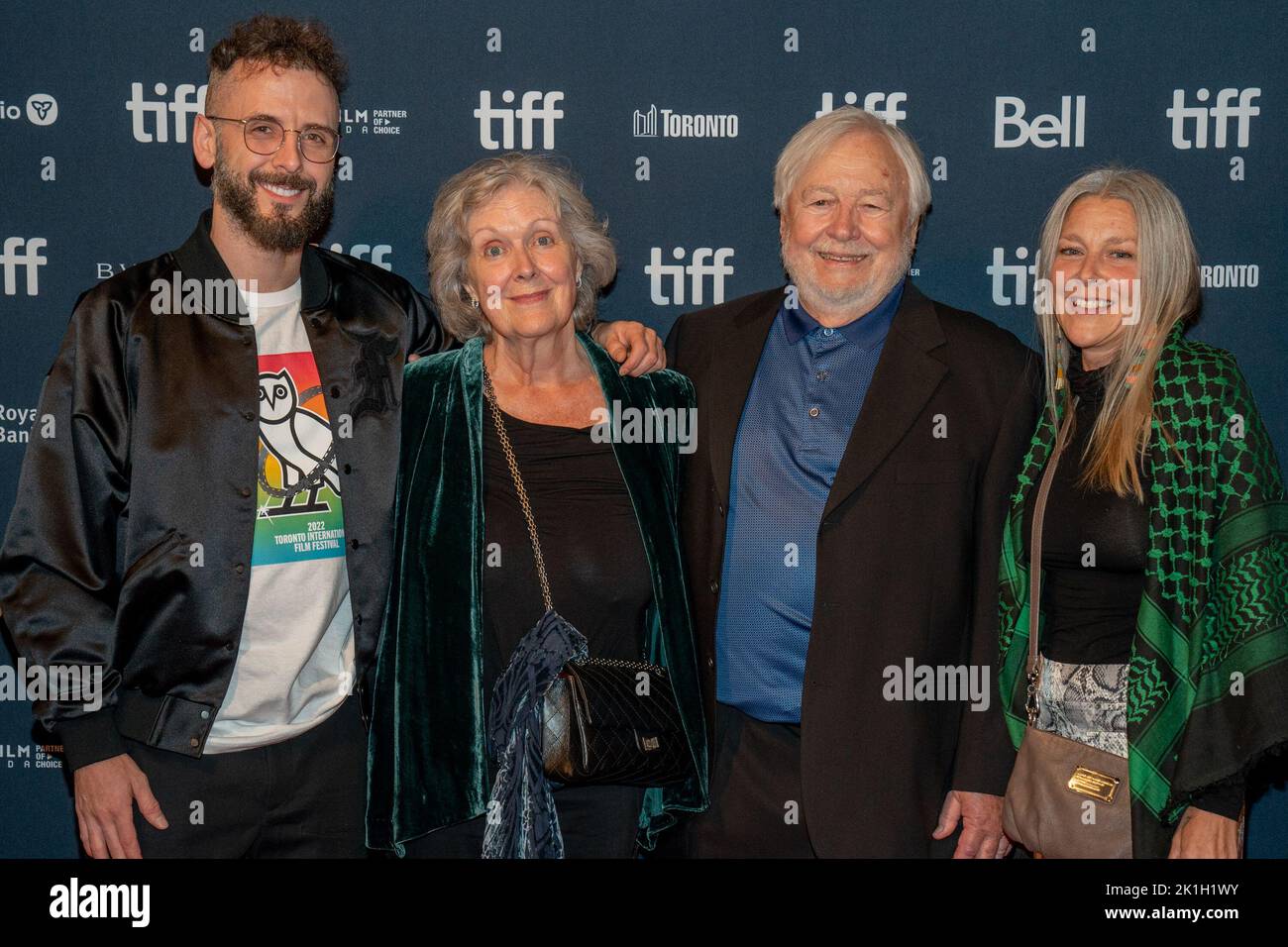 (L-R) Noah "40" James Shebib, Tedde Moore, Donald Shebib, and Suzanna ...