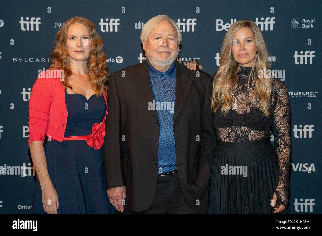(L-R) Emily Andrews, Donald Shebib and Ashley Bryant attend the ...