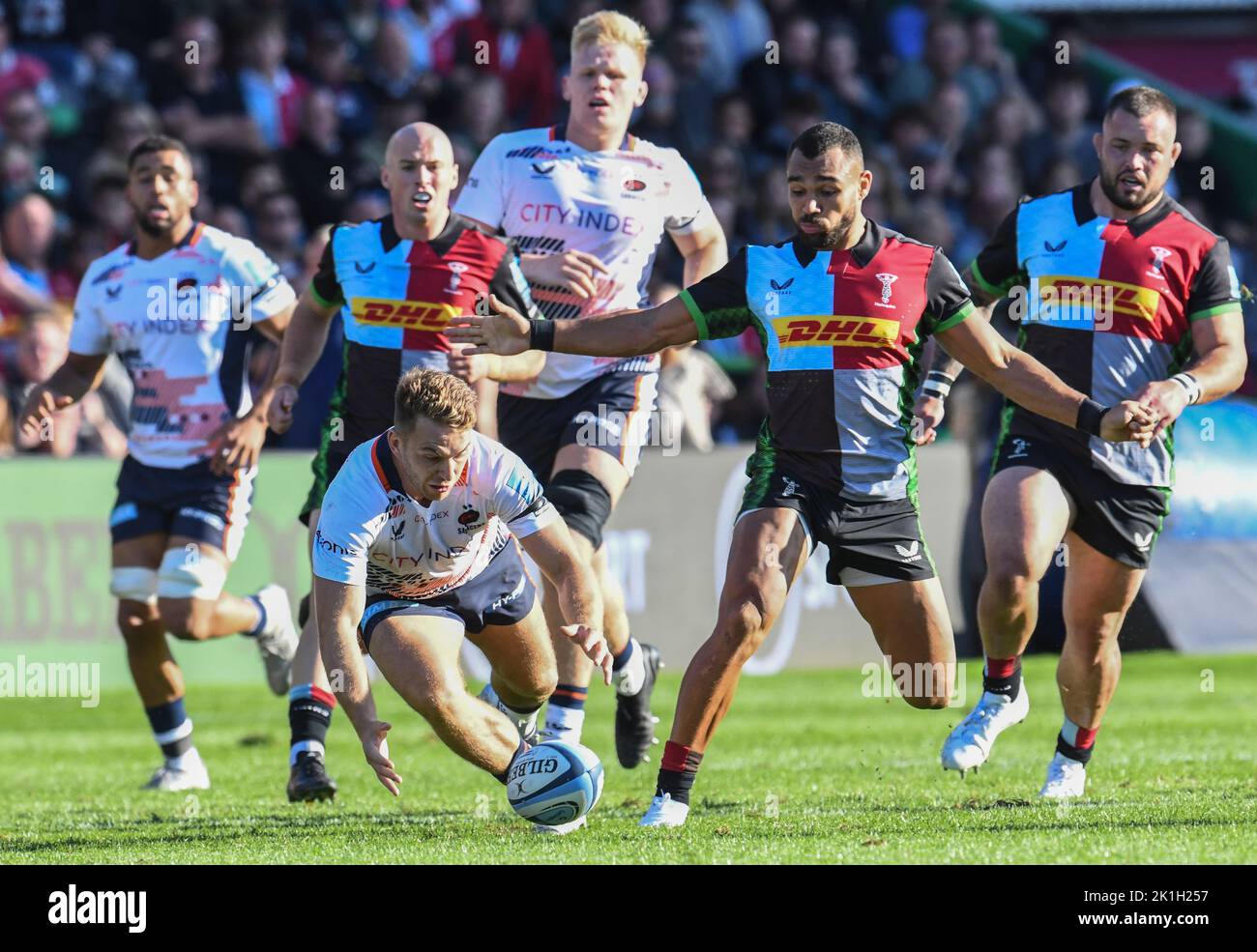 Gallagher premiership twickenham hi-res stock photography and images ...