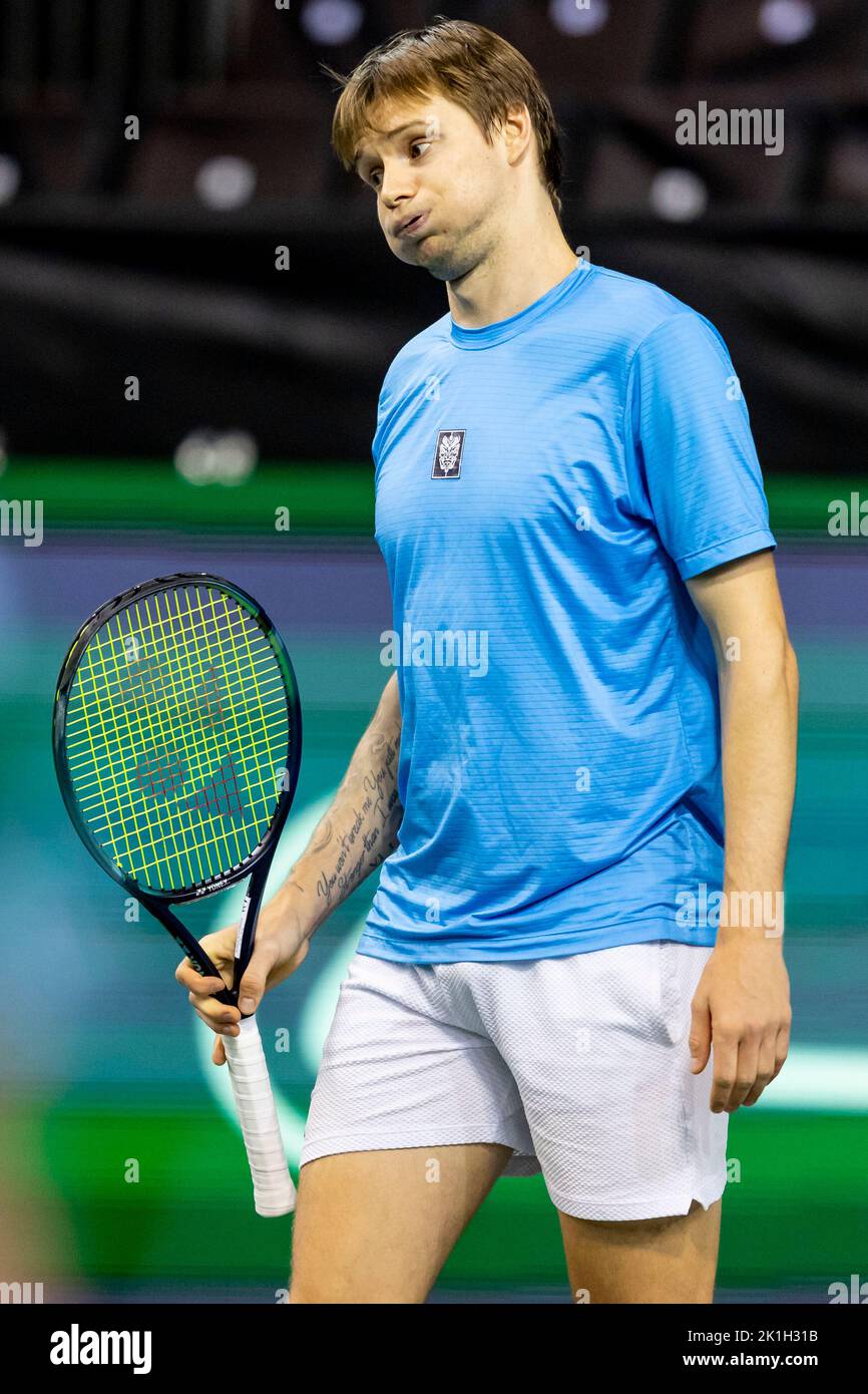 18th September 2022; Emirates Arena , Glasgow, Scotland; Davis Cup ...