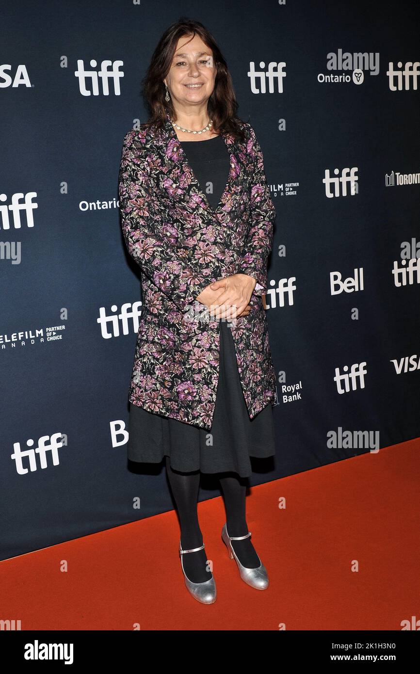 16 September 2022 - Toronto, Ontario, Canada - Francesca Archibugi ...