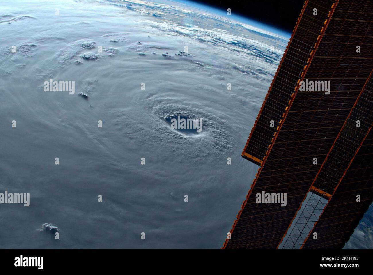 International Space Station, EARTH ORBIT. 17 September, 2022. View of ...